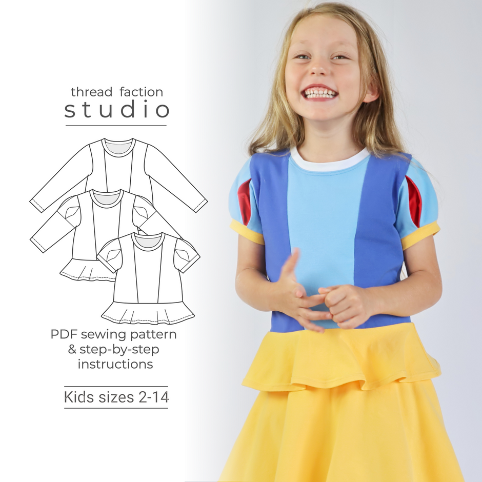 PDF Sewing patterns for toddlers to tweens – Thread Faction Studio