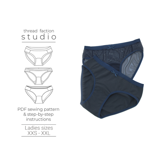 The Ladies Knickers - Instant download PDF Sewing Pattern – Thread ...